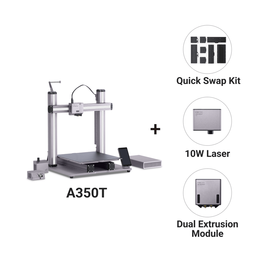Snapmaker 2.0 Modular 3 in 1 3D Printer A350T/A250T - Snapmaker