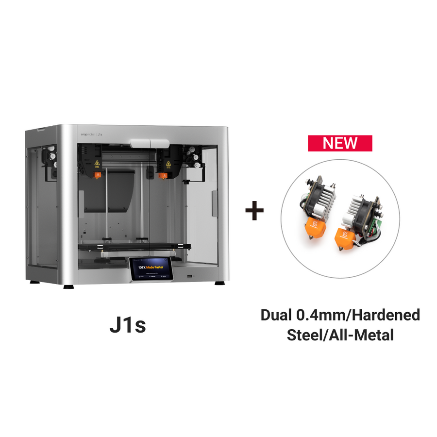 Snapmaker J1s IDEX 3D Printer - Dual Extruder 3D Printer